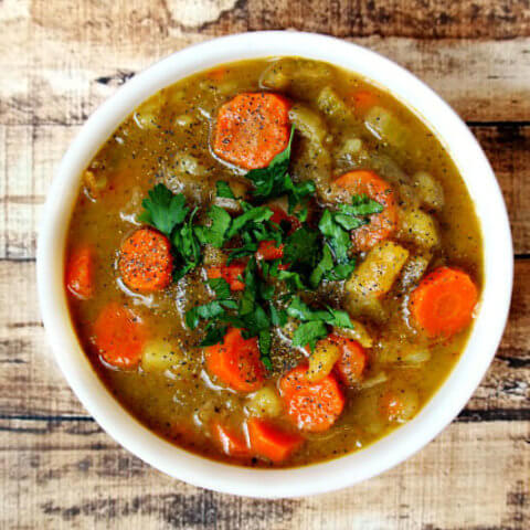 Gluten-Free Vegan Beefless "Beef" Stew