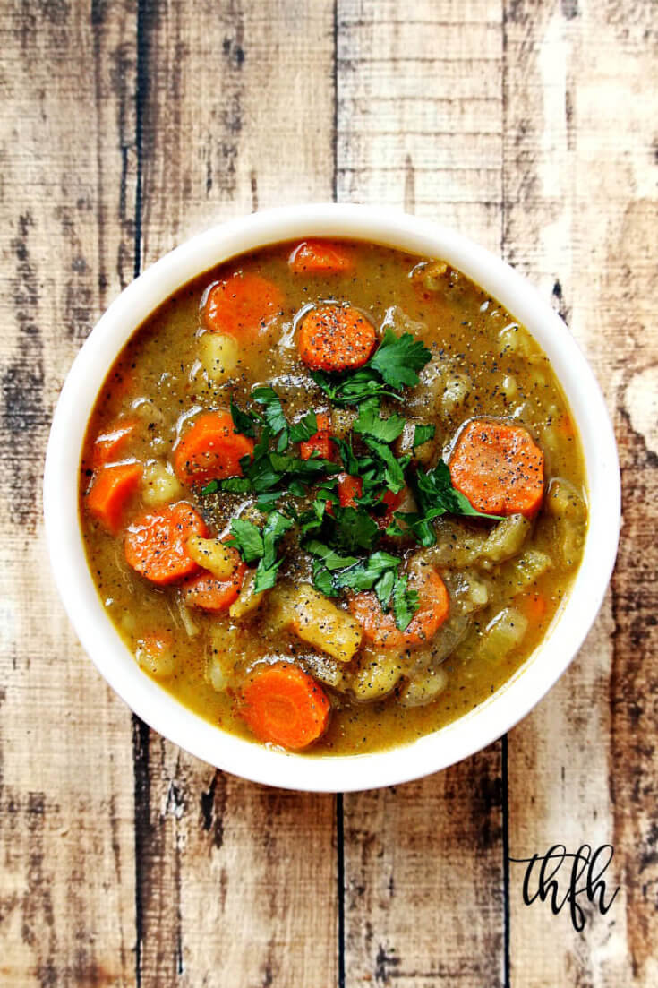 Gluten-Free Vegan Beefless "Beef" Stew
