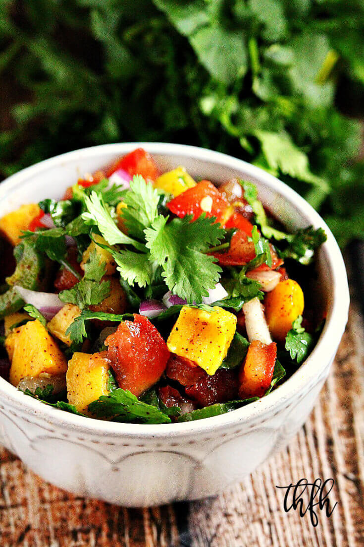 Spicy Mango and Lime Chunky Salsa
