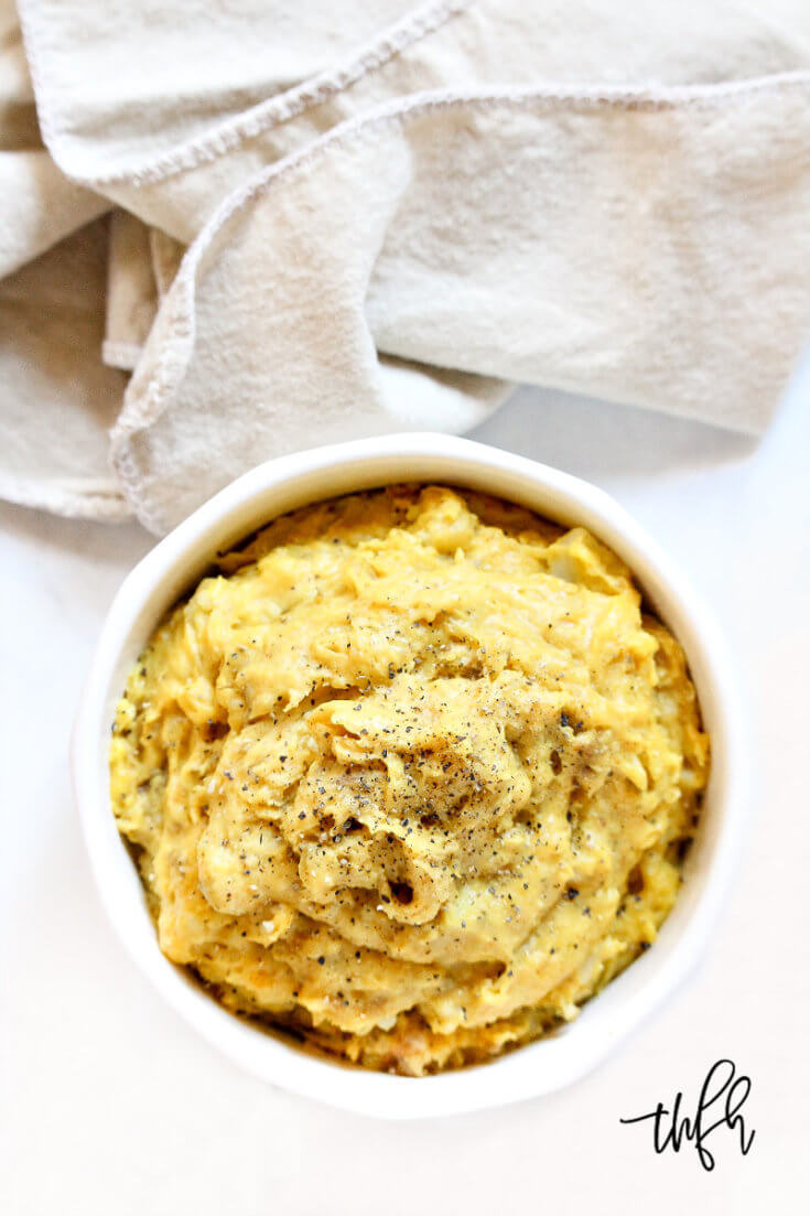 Gluten-Free Vegan Turmeric and Black Pepper Mashed Potatoes